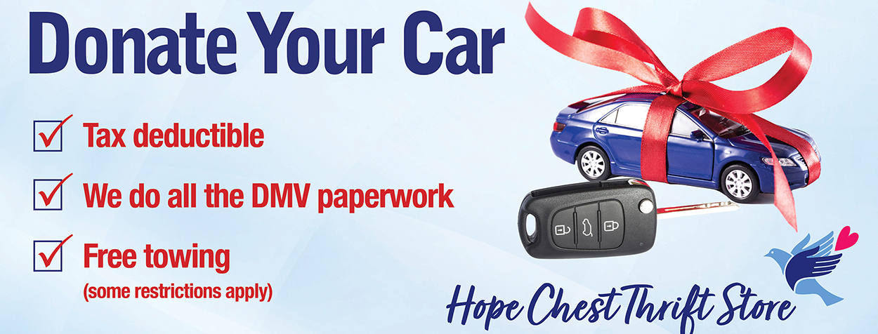 Auto Donation - Hope Chest Thrift Store