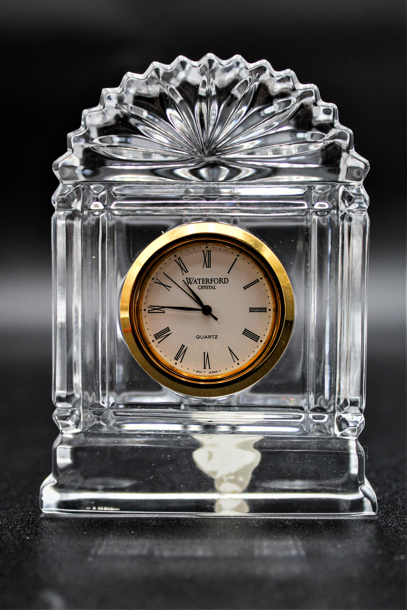 Waterford Crystal “Nocturne” Small Crystal Desk Clock - Hope Chest ...
