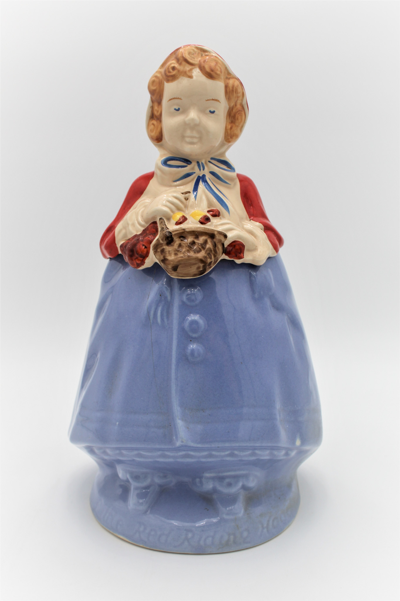 Little Red Riding Hood Pottery Cookie Jar - Hope Chest Thrift Store